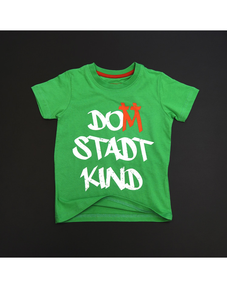 Kinder Shirt Domstadtkind grün - Domstadtkind, 12,94